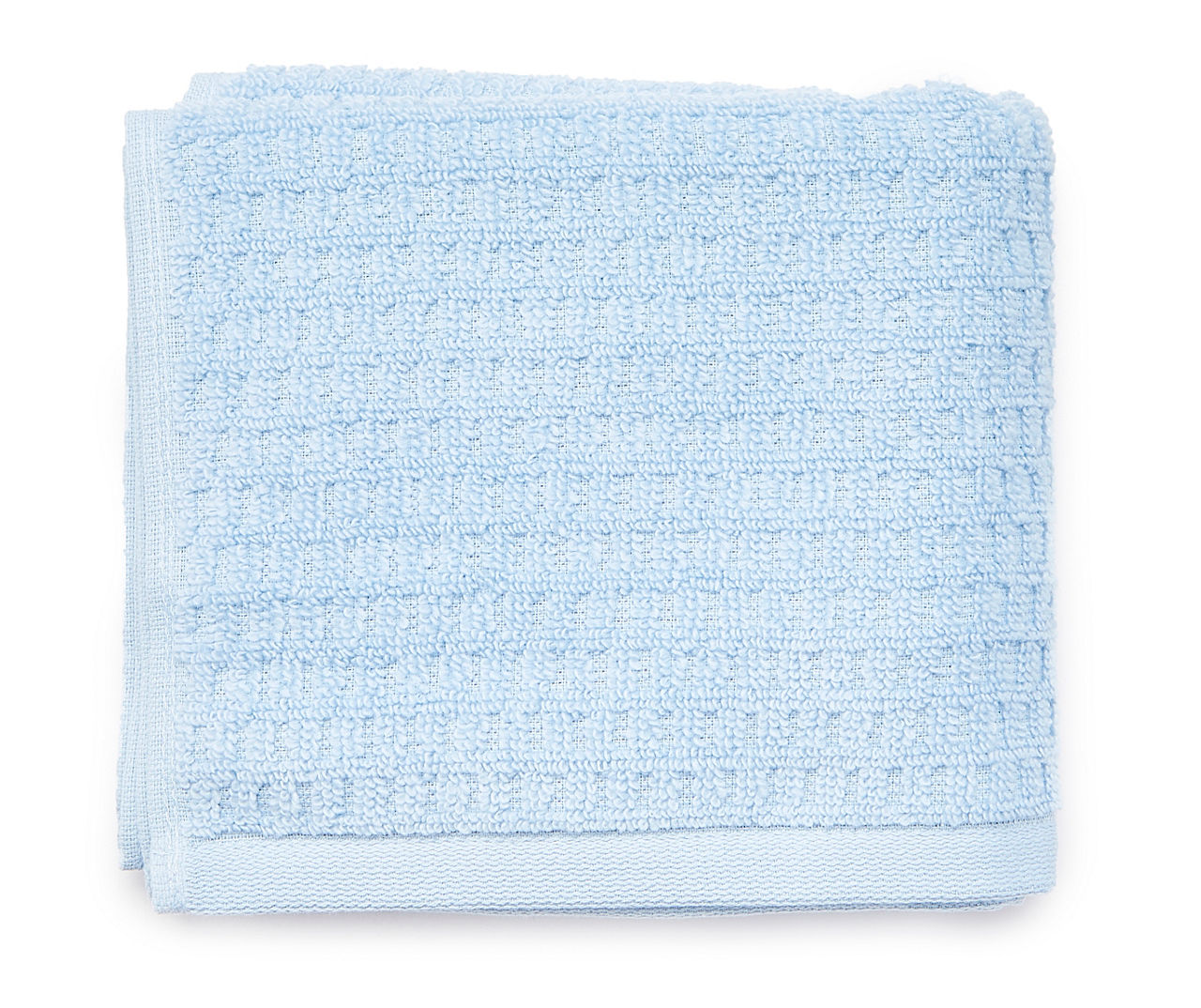 Martha Stewart Everyday Airy Blue Waffle-Texture Hand Towel | Big Lots