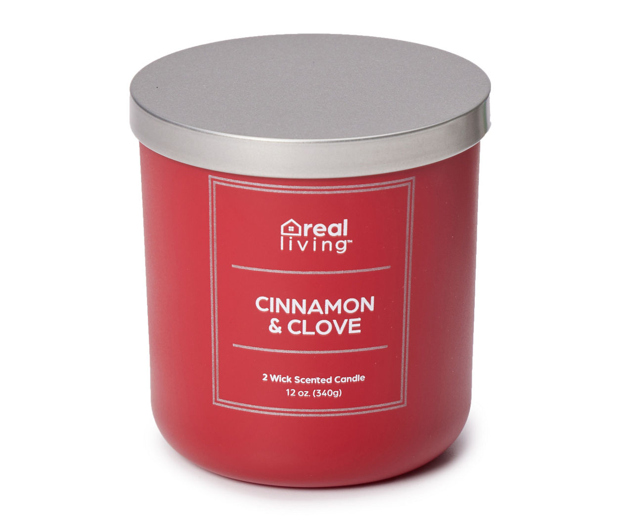 Real Living Cinnamon & Clove Red Jar Candle, 12 Oz. | Big Lots