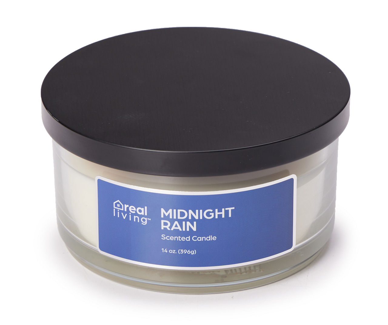 Real Living Midnight Rain White 3-Wick Jar Candle, 14 Oz. | Big Lots