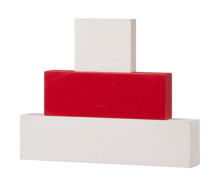 Glitzhome "Love Never Fails" Roses Stacked Block Tabletop Decor | Big Lots