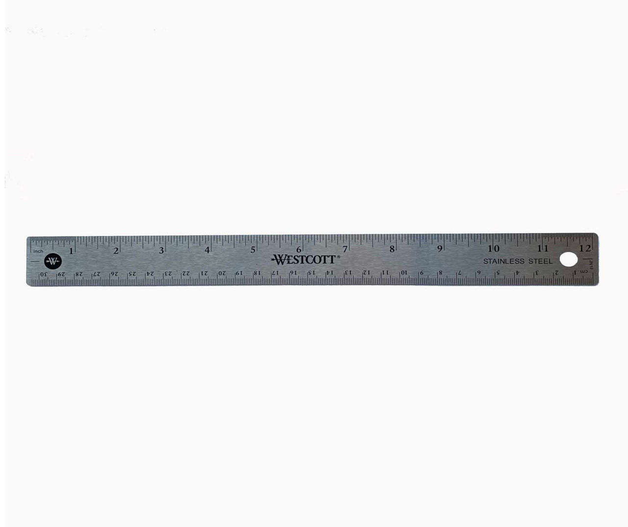 Westcott Stainless Steel Ruler, (12") | Big Lots