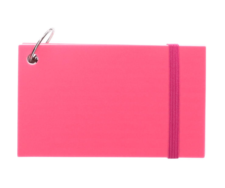 Big Lots Pink Ruled Ring-Bound Index Cards, 100-Count | Big Lots