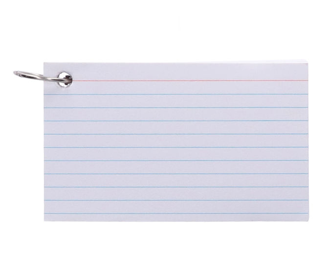 Big Lots Pink Ruled Ring-Bound Index Cards, 100-Count | Big Lots