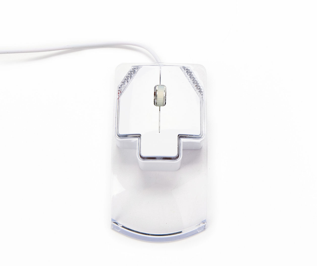 Colorways Purple Translucent LED Wired Desktop Mouse | Big Lots