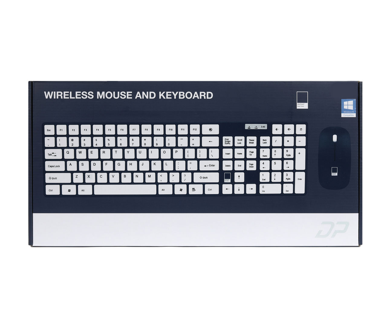 Pantone Blue Wireless Keyboard & Mouse Set | Big Lots