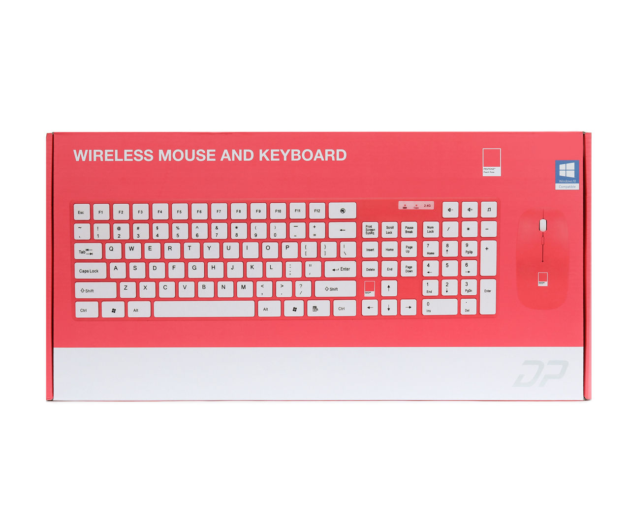 Pantone Pink Wireless Keyboard & Mouse Set | Big Lots