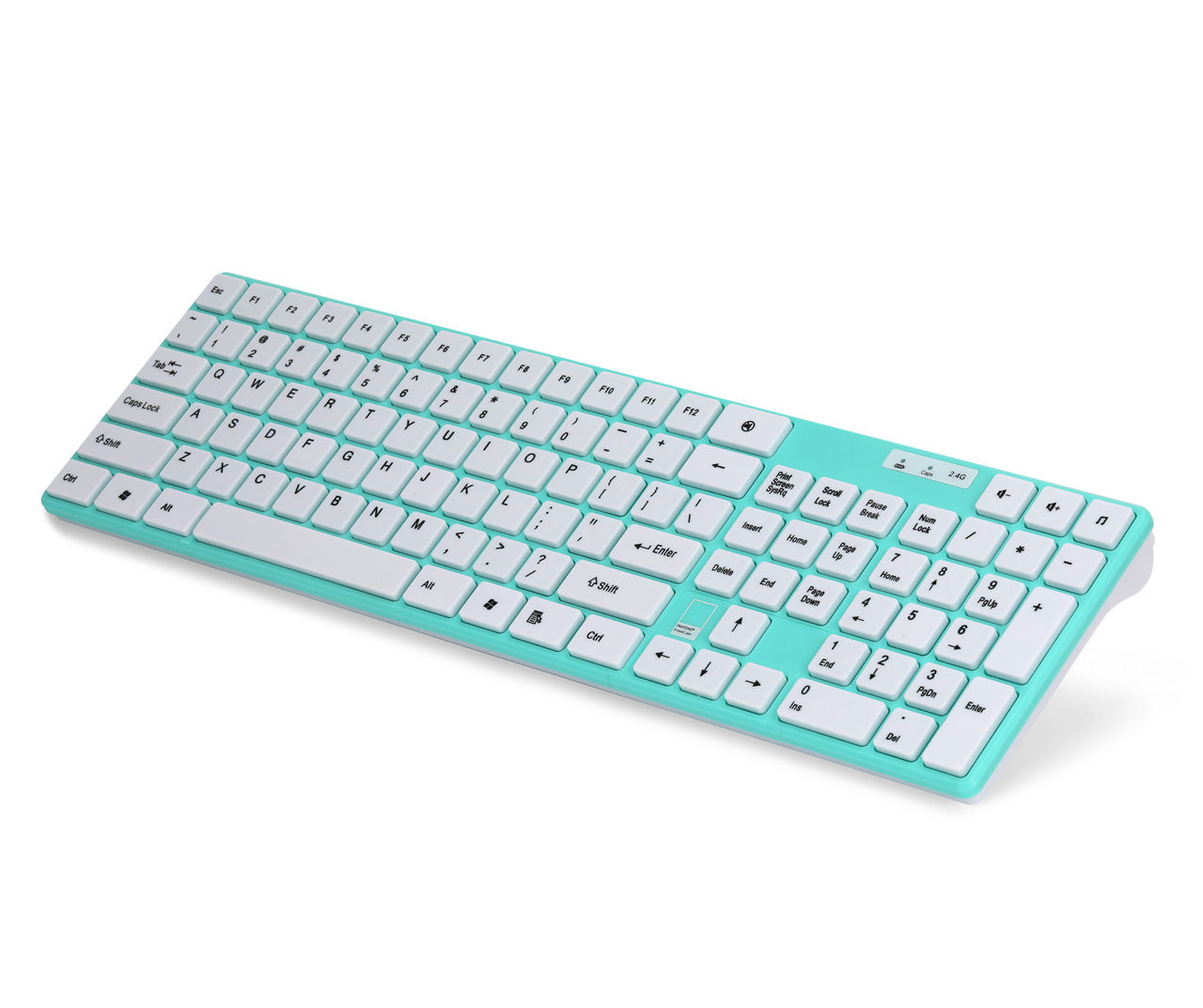 Pantone Teal Wireless Keyboard & Mouse Set | Big Lots