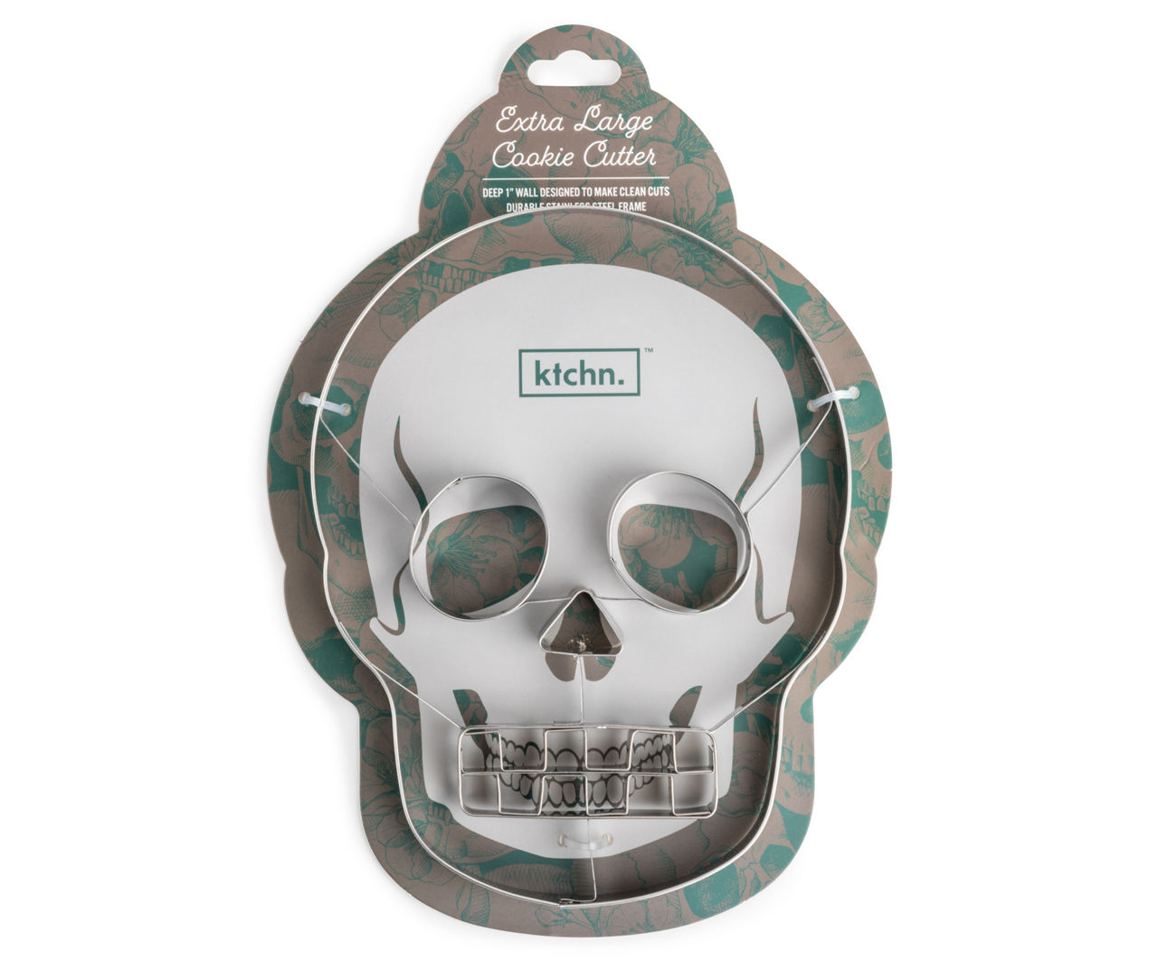 Skull Extra Large Stainless Steel Cookie Cutter | Big Lots