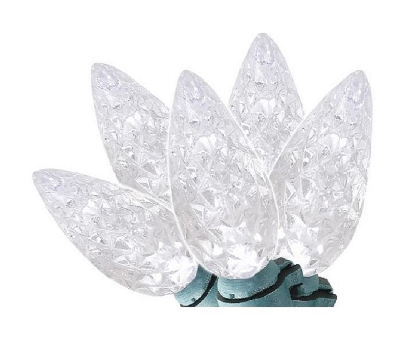 Winter Wonder Lane LED Diamond Cut C6 Light Set, 60-Lights | Big Lots