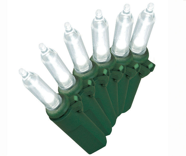 Winter Wonder Lane Cool White Super Bright LED Mini Light Set, 350 ...