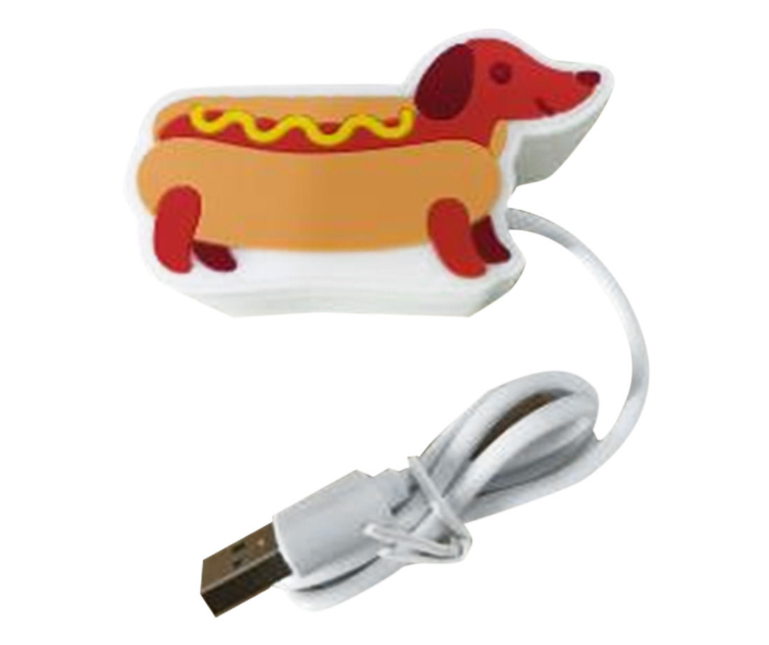 Hotdog Dachshund 3-Port USB Hub | Big Lots