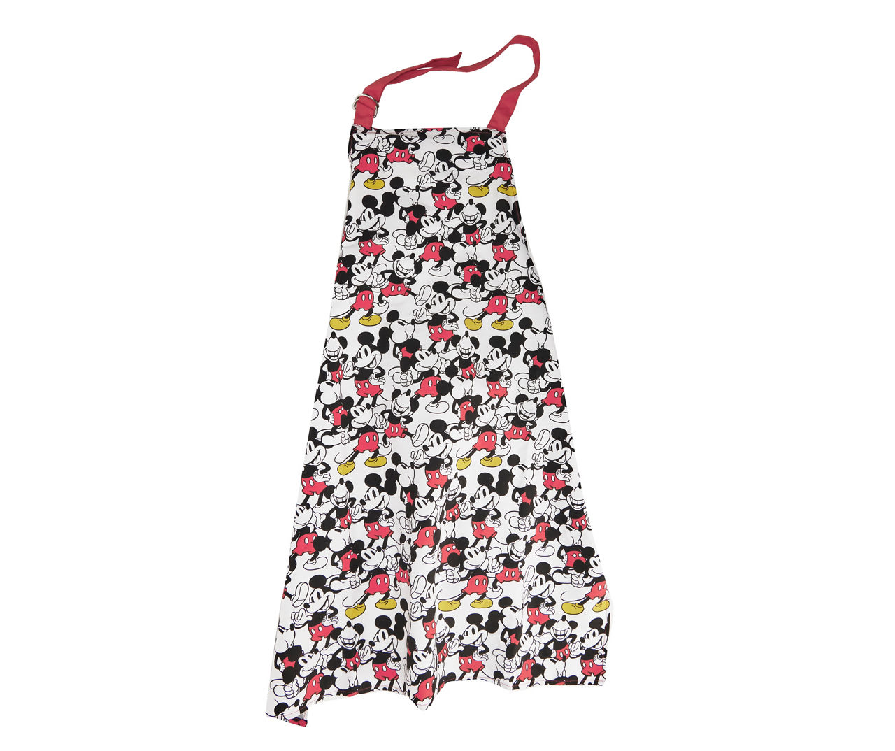 Disney White & Black Mickey Mouse Pattern Apron | Big Lots