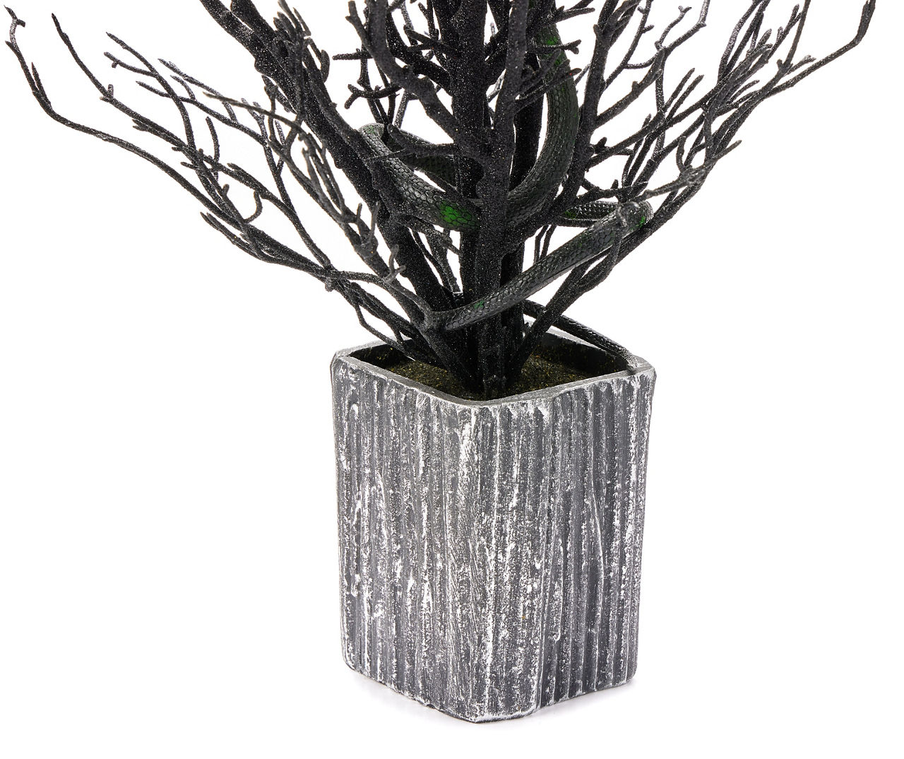 Black Glitter Twig Tabletop Tree | Big Lots