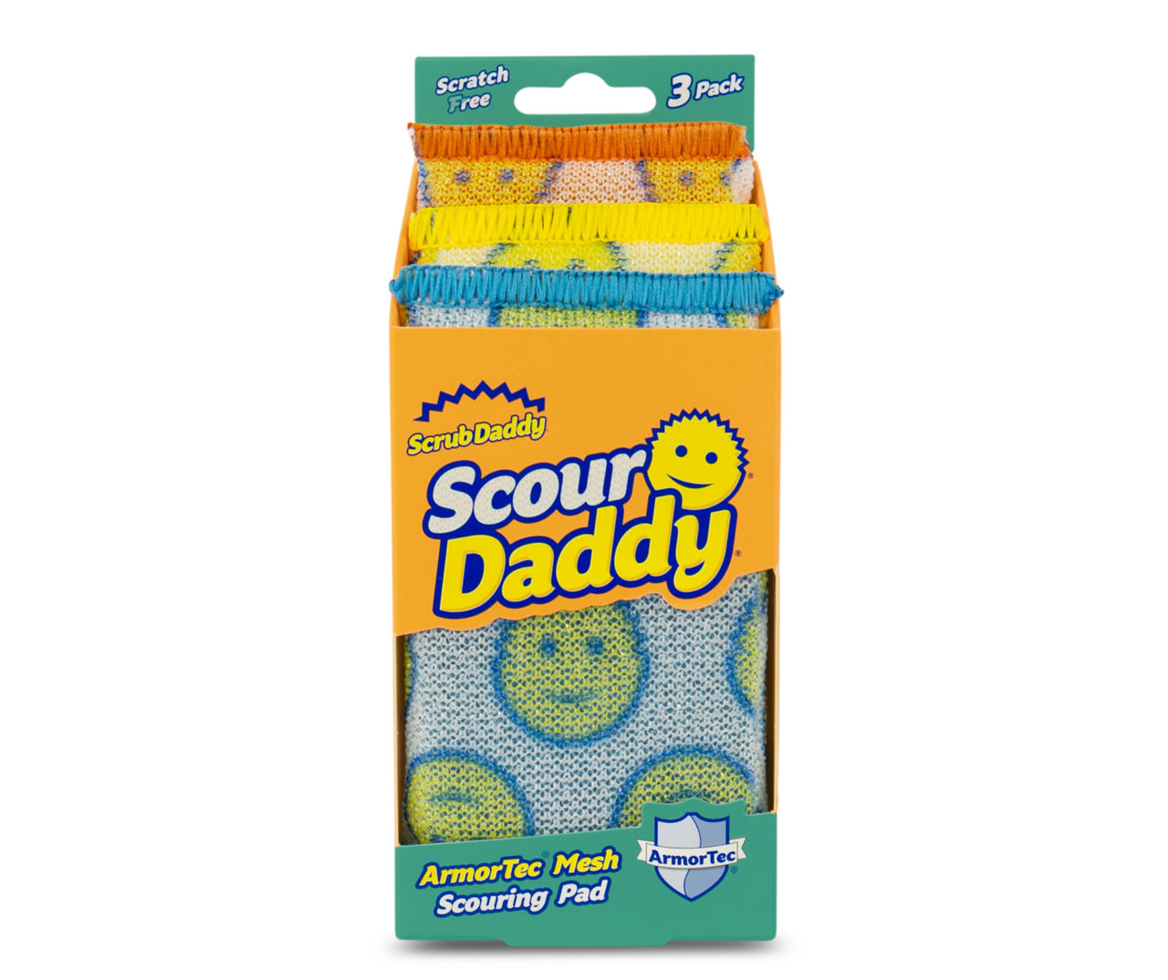 Scrub Daddy Scour Daddy Mesh Scouring Pad, 3-Pack | Big Lots