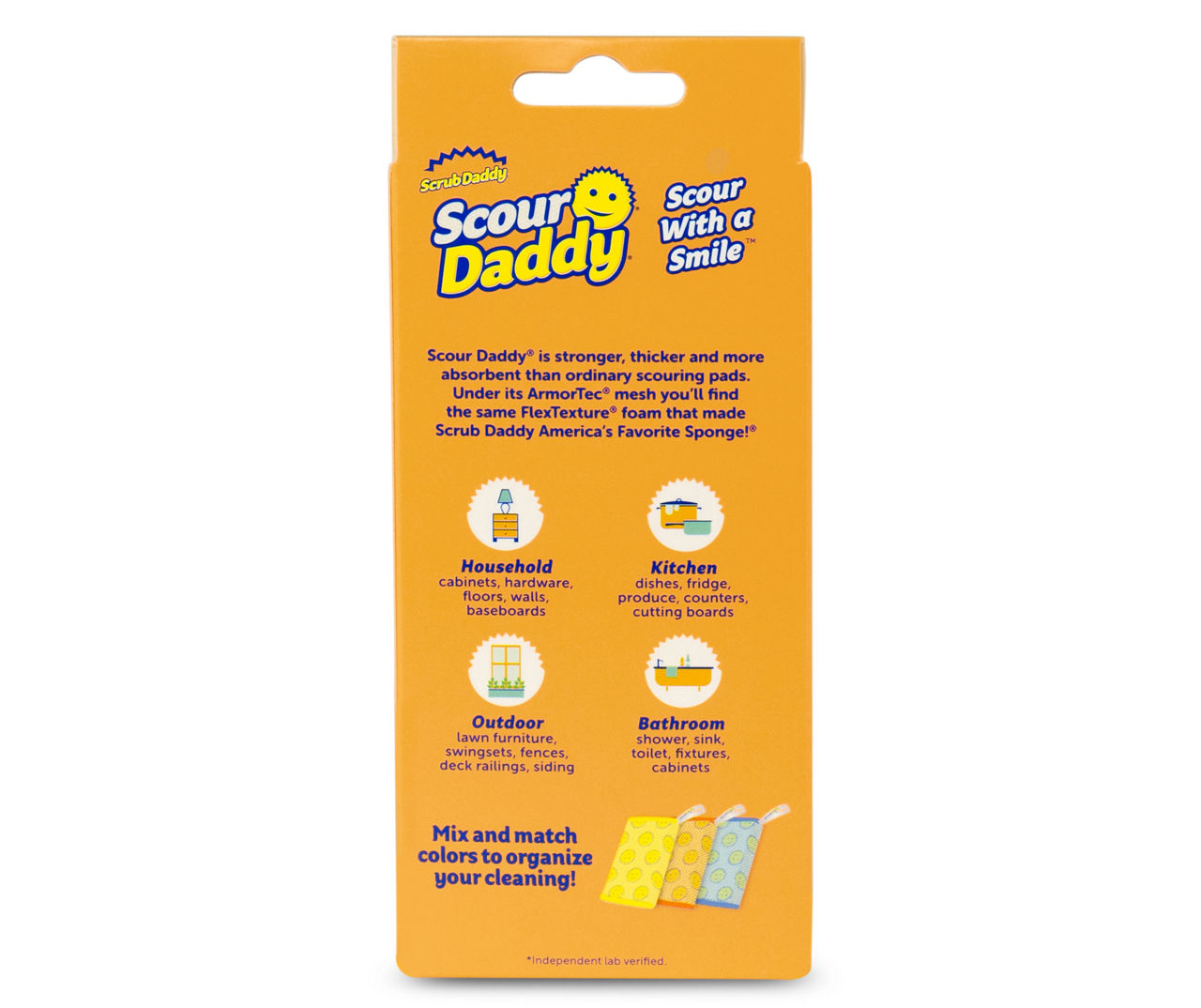 Scrub Daddy Scour Daddy Mesh Scouring Pad, 3-Pack | Big Lots