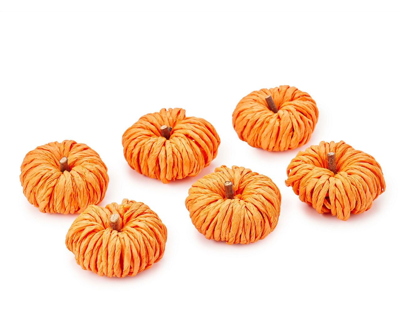 Harvest Pumpkin Unscented Bowl Fillers, 6-Pack | Big Lots