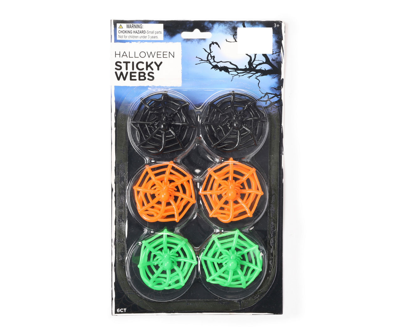 Halloween Sticky Web Toy, 6-Pack | Big Lots