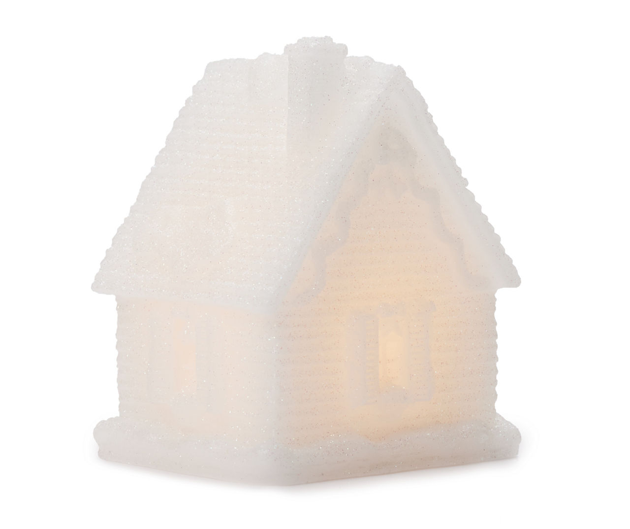 White 3-Piece House LED Figure Set | Big Lots