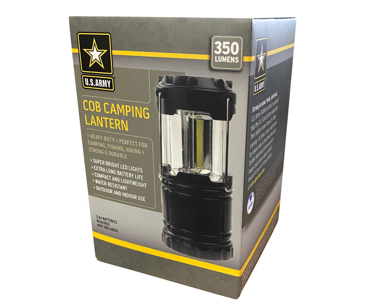 Bass Creek U.S. Army COB Camping Lantern | Big Lots