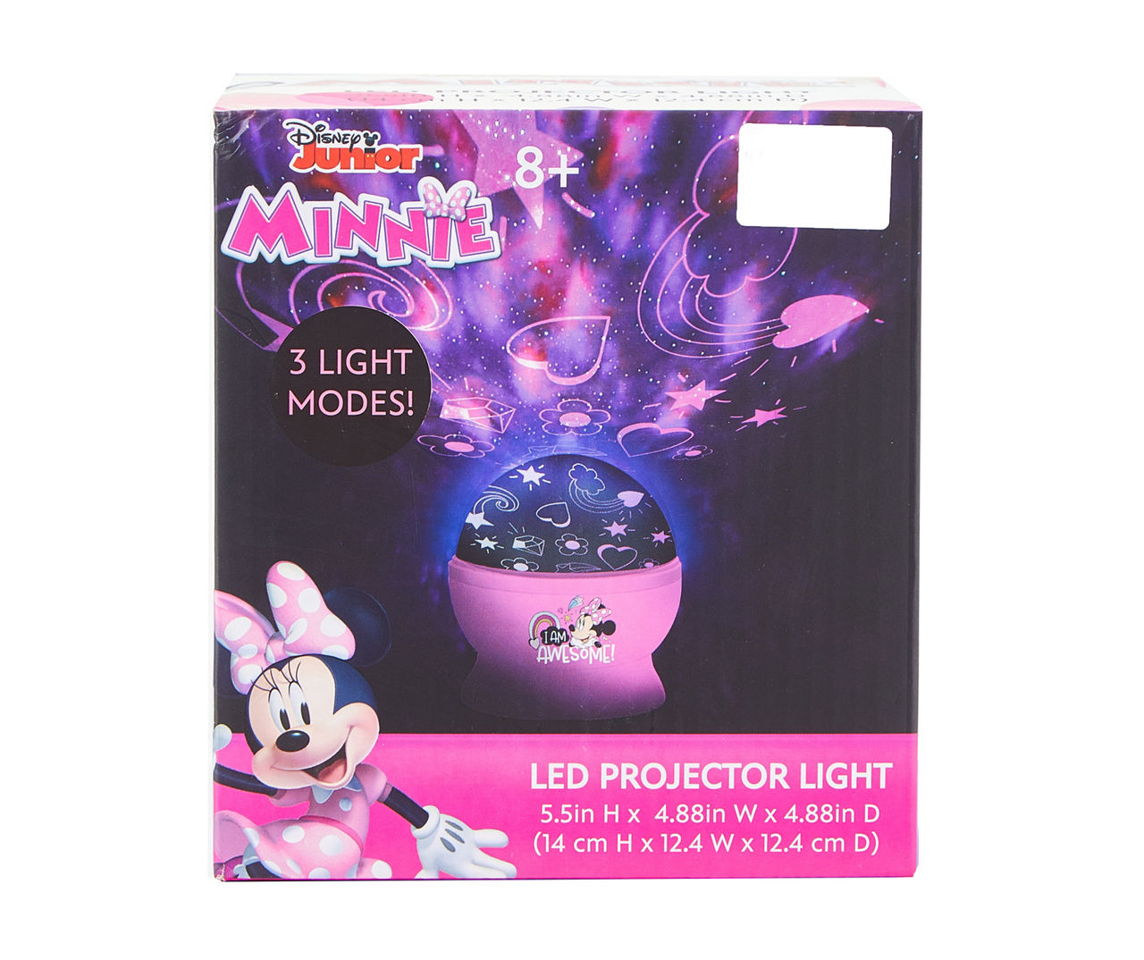 Disney Pink Minnie Mouse LED Projection Lamp | Big Lots