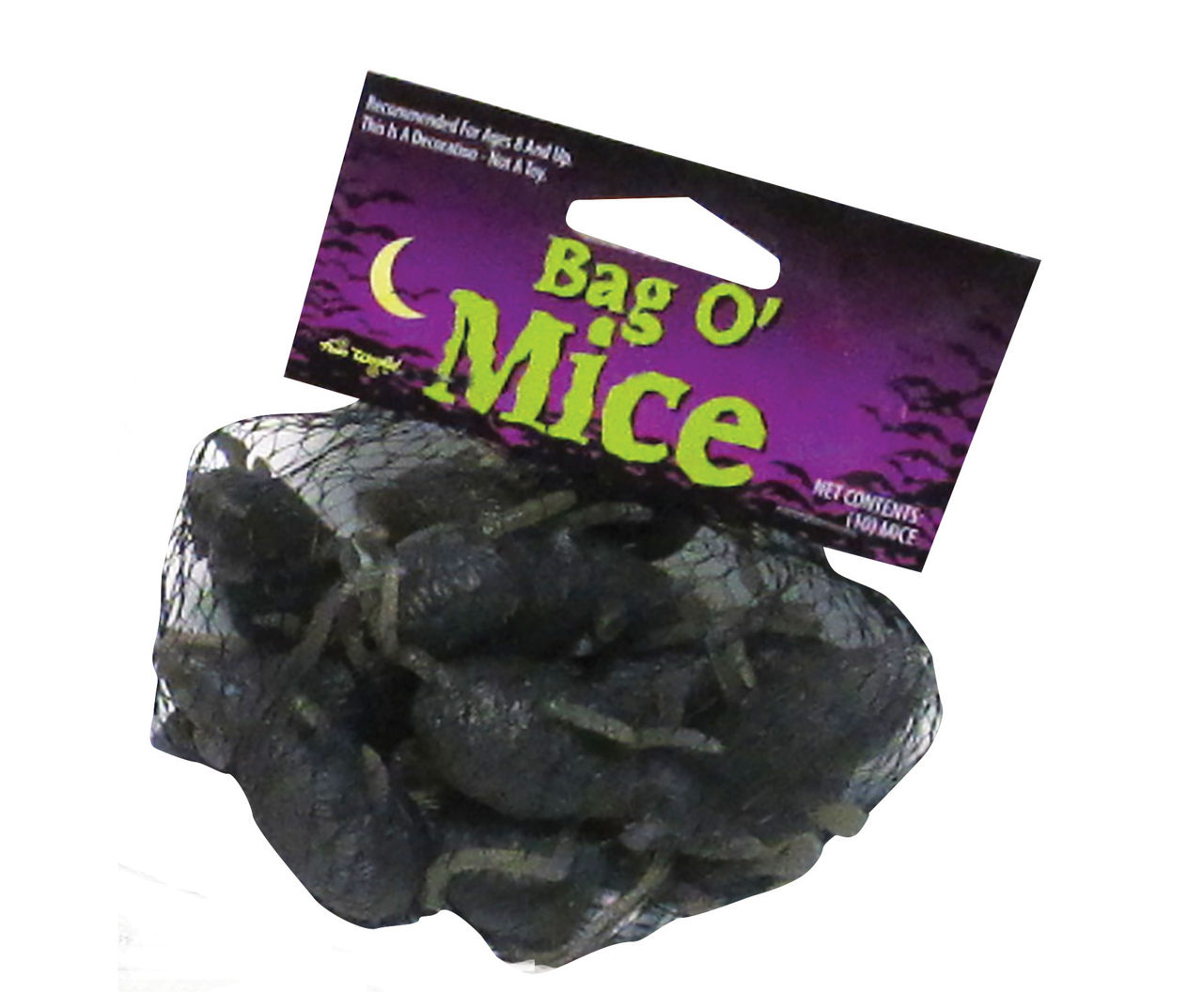 Fun World Creepy Creatures Bag O' Mice Decor, 10-Pack | Big Lots
