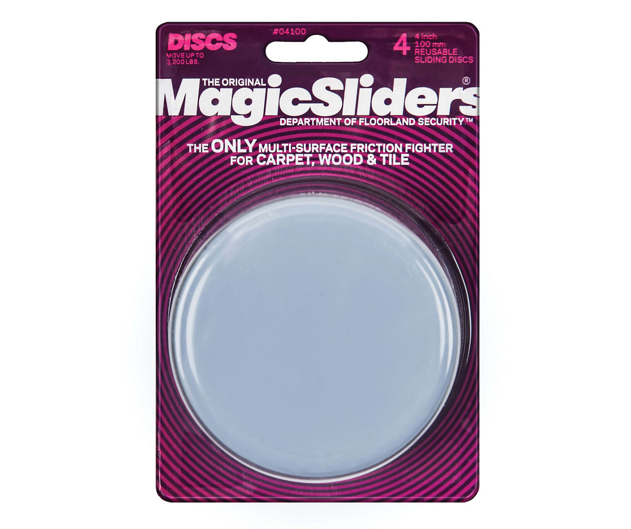 Magic Sliders 4" Sliding Discs, 4-Pack | Big Lots