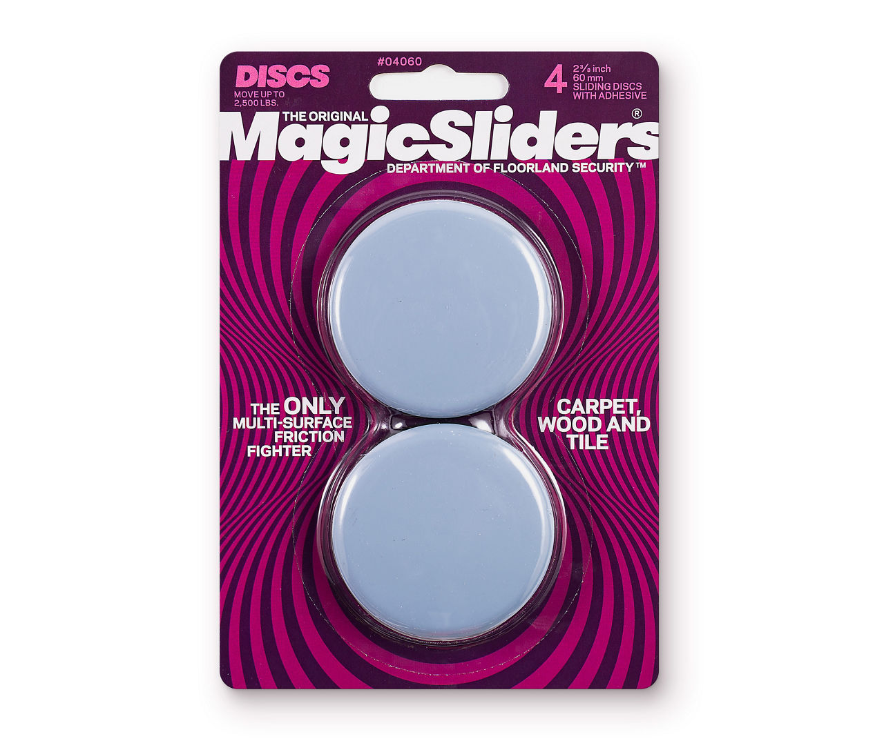 Magic Sliders 2.38" Sliding Discs, 4-Pack | Big Lots