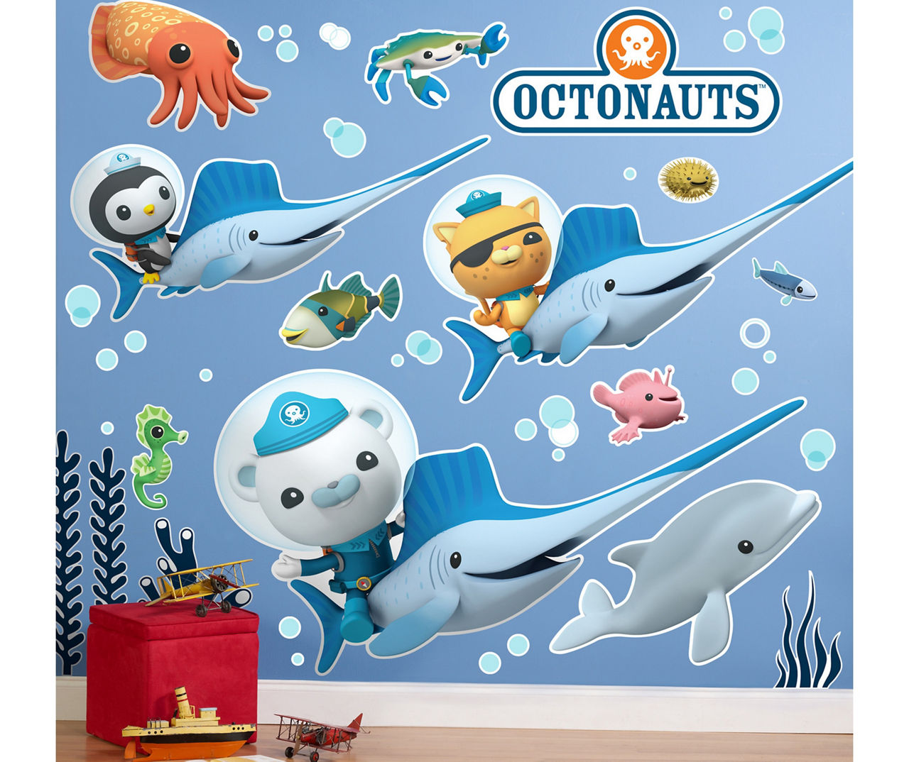 The Octonauts Character Wall Decals | Big Lots