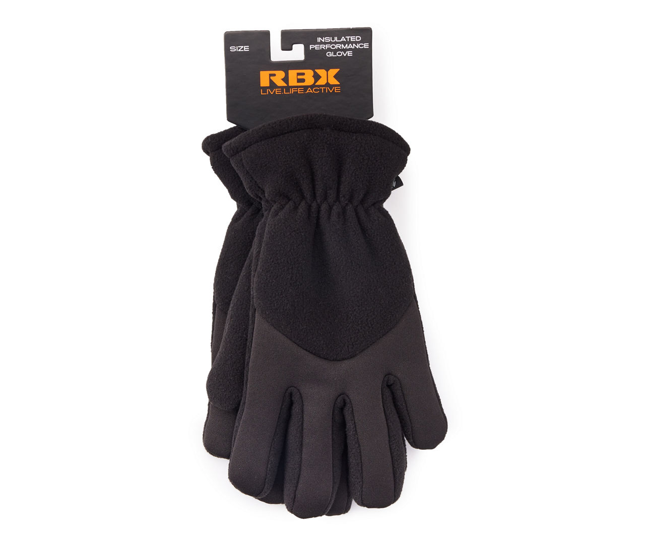 RBX RBX Black Fleece Performance Gloves | Big Lots