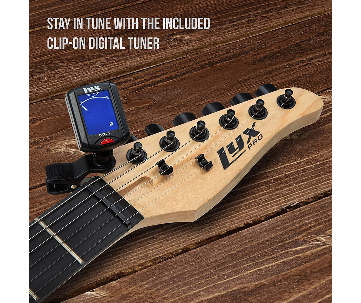 Lyx Pro Blue Electric Guitar Kit | Big Lots