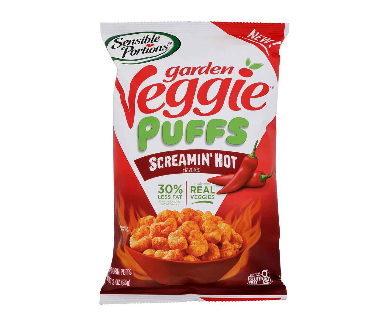Sensible Portions Screamin' Hot Garden Veggie Puffs, 3 Oz. | Big Lots