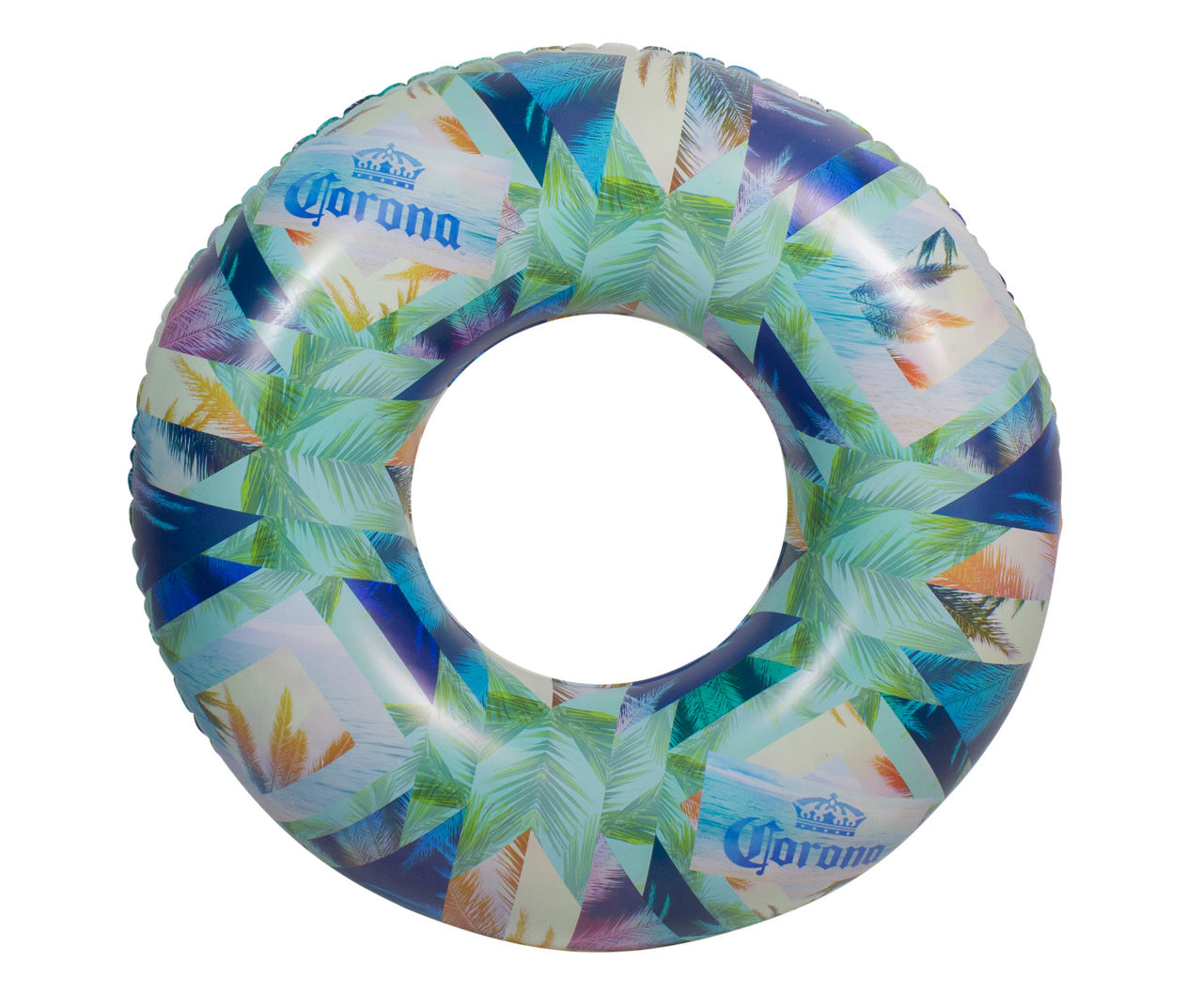 Northlight Corona Palm Trees Inflatable Pool Ring Float | Big Lots