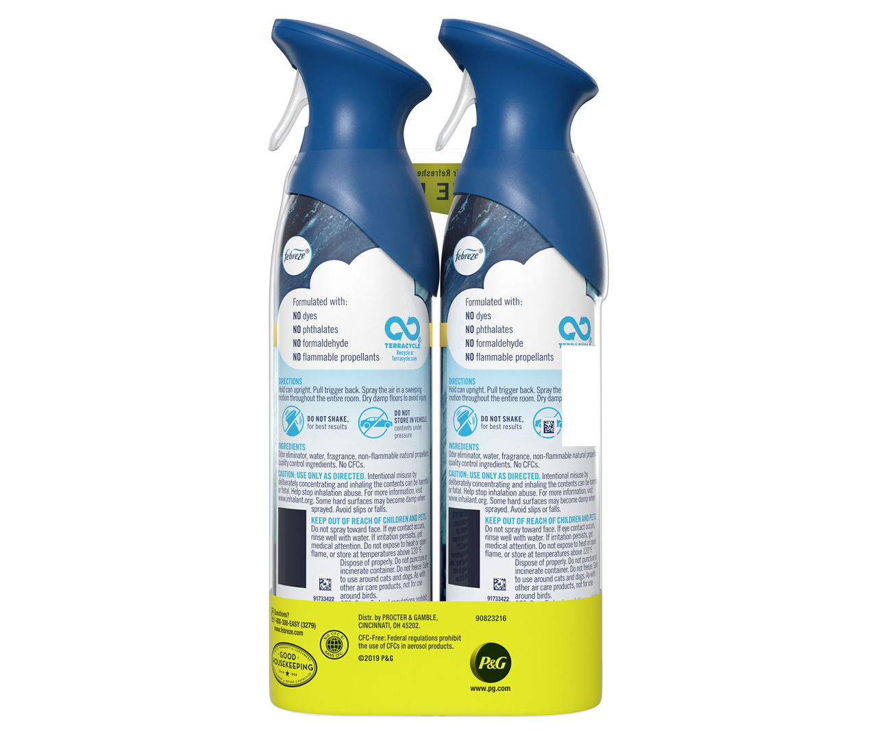 Febreze Ocean Odor-Eliminating Air Freshener, 2-Pack | Big Lots