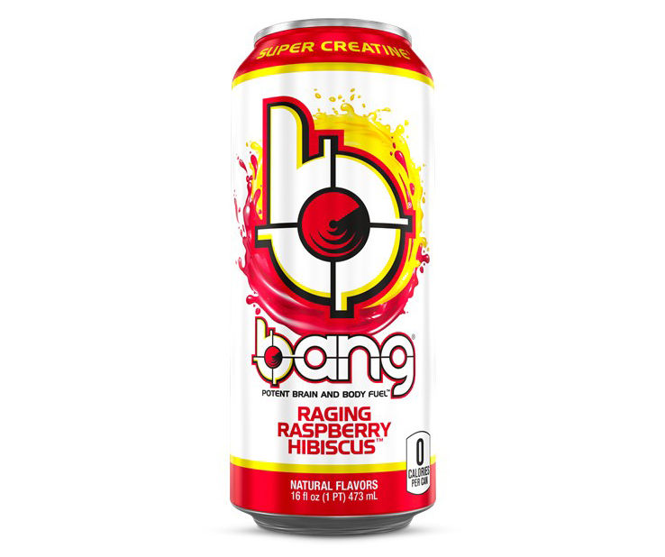 Bang Raging Raspberry Hibiscus Energy Drink, 16 Oz. | Big Lots