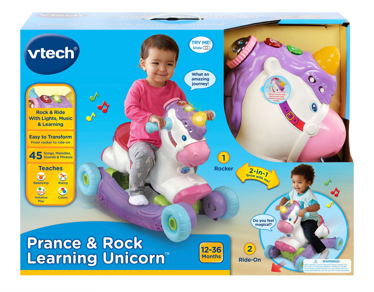 Vtech Prance & Rock Learning Unicorn | Big Lots