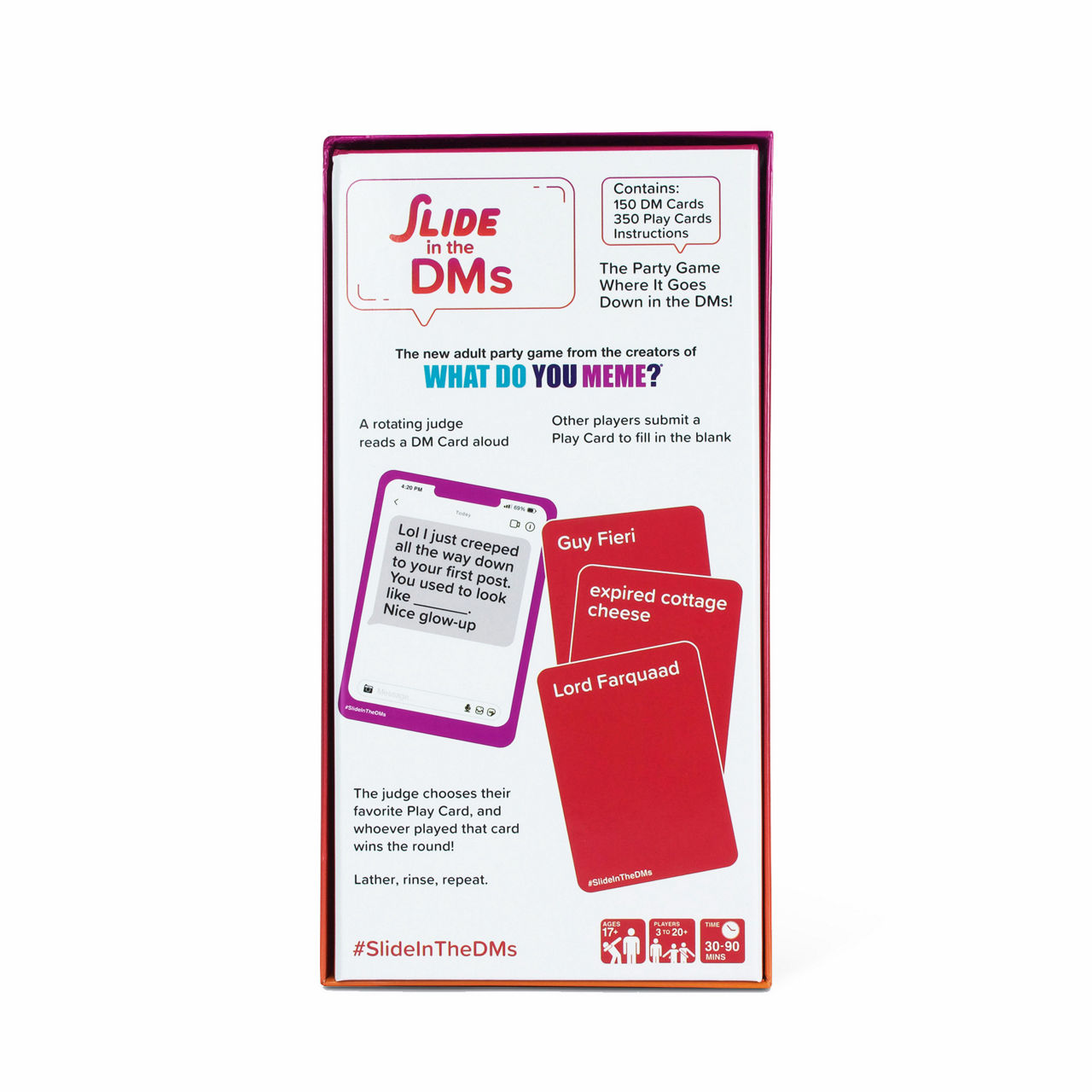 Slide in the DMs Party Game | Big Lots