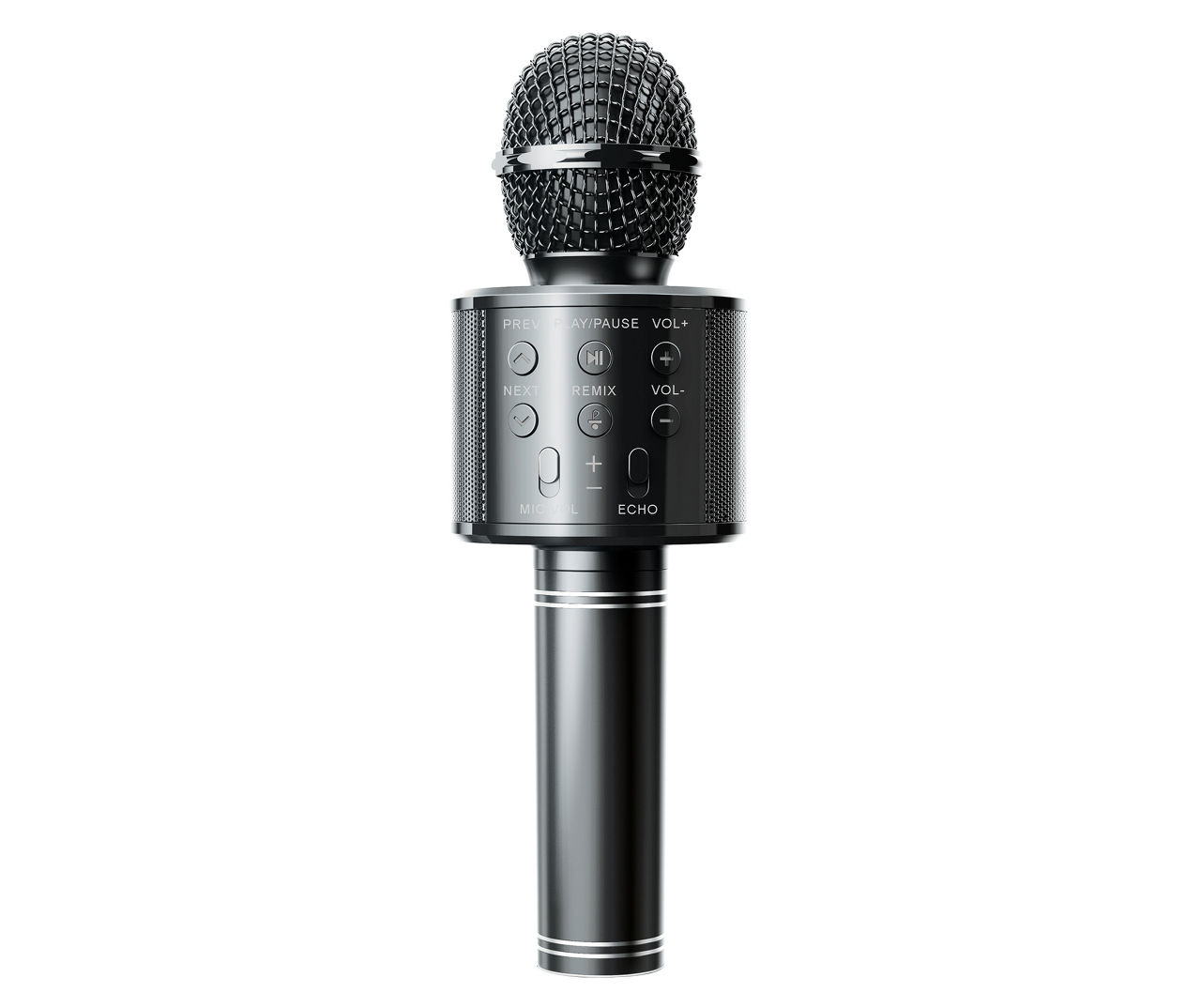 Art + Sound Black Glam Karaoke Mic With Speaker | Big Lots
