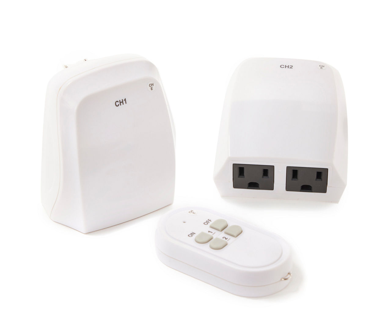 Eco Plugs Indoor Wireless Remote Control Timers, 2-Pack | Big Lots