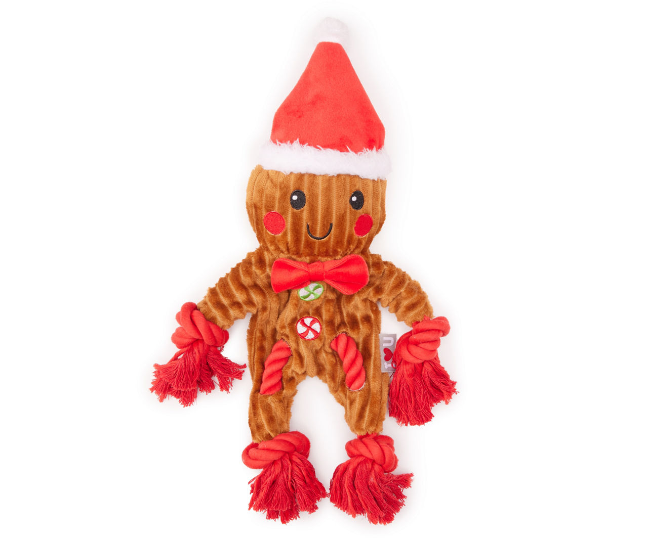 Gingerbread Man Rope Limb Plush Pull Toy | Big Lots