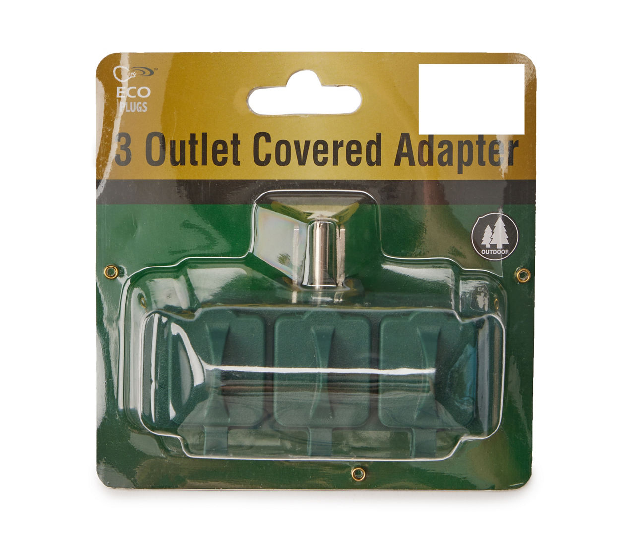 Eco Plugs Outdoor 3-Outlet Covered Adapter | Big Lots