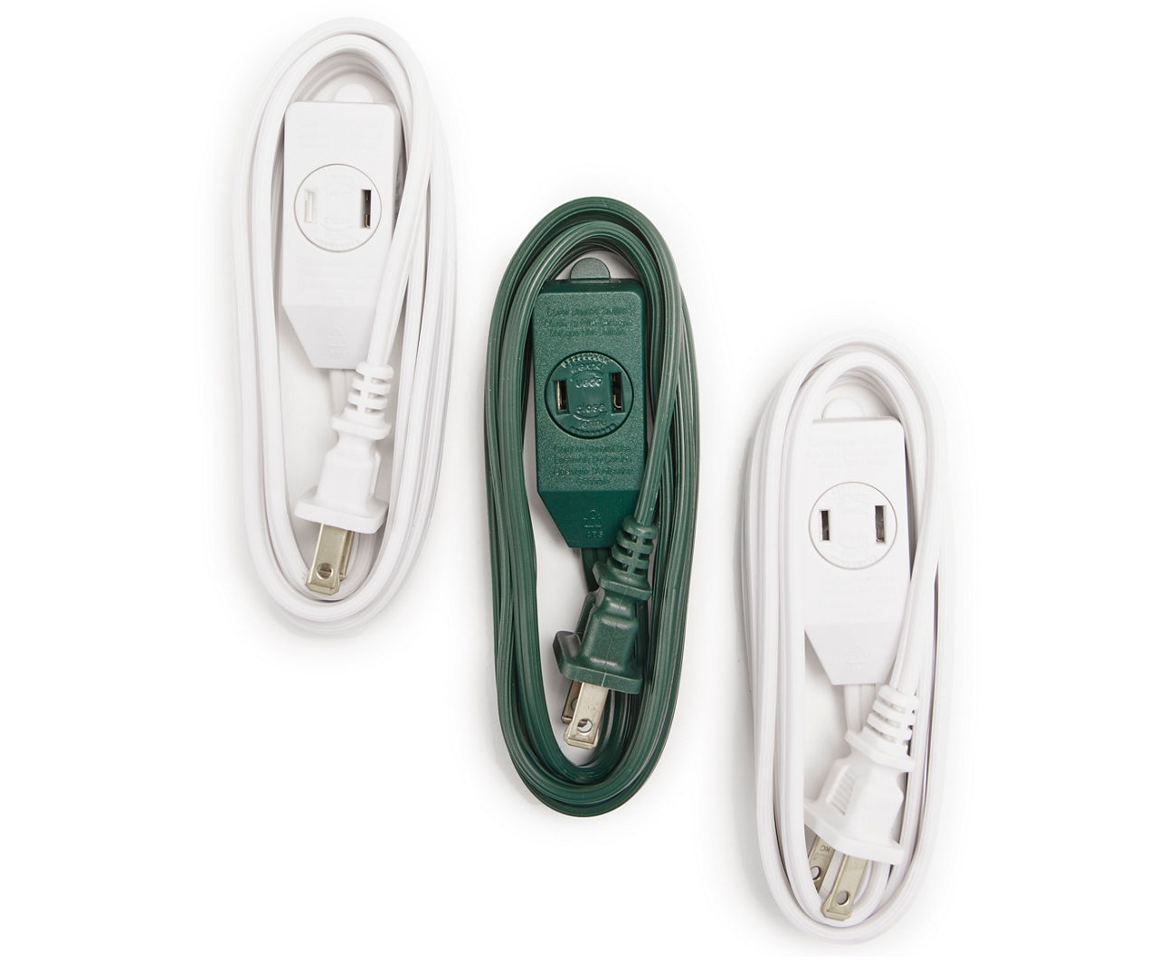 Eco Plugs 6' Indoor 3-Outlet Extension Cords, 3-Pack | Big Lots