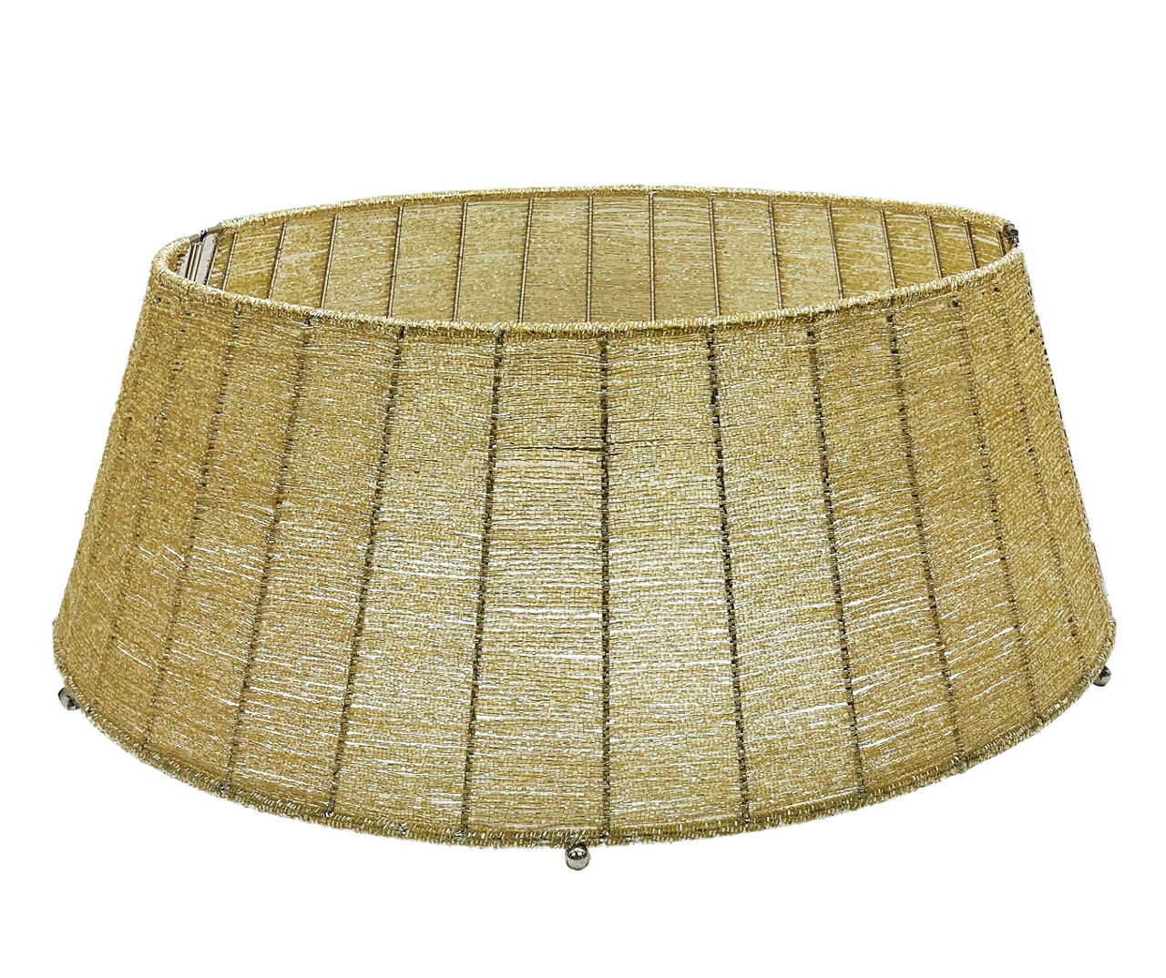 Winter Wonder Lane 27' Beaded Tree Collar | Big Lots