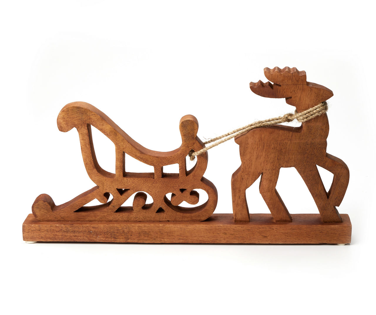 Broyhill Sleigh & Deer Wood Tabletop Decor | Big Lots