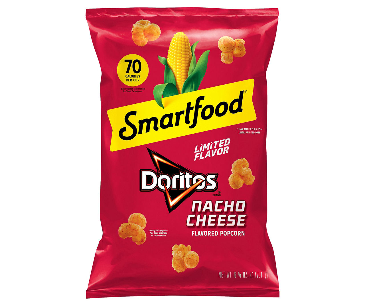 Smart Food Doritos Nacho Cheese Popcorn, 6.25 Oz. | Big Lots