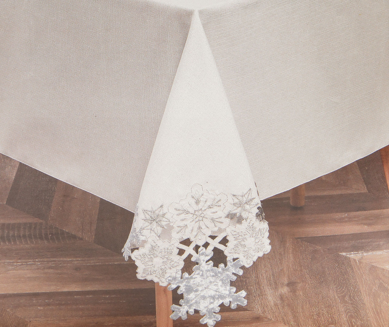 Winter Wonder Lane Winter Wonder Lane White & Gray Cutout Snowflake ...