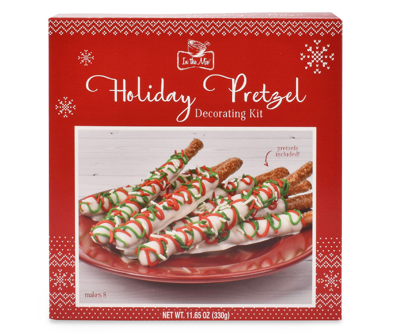 In the Mix Holiday Pretzel Decorating Kit | Big Lots