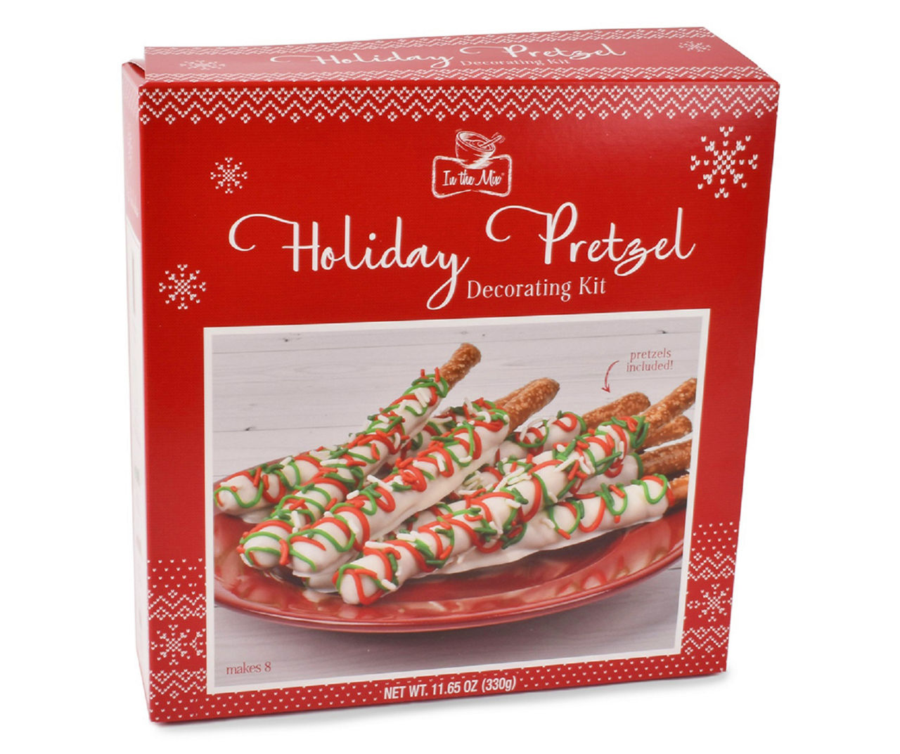In the Mix Holiday Pretzel Decorating Kit | Big Lots