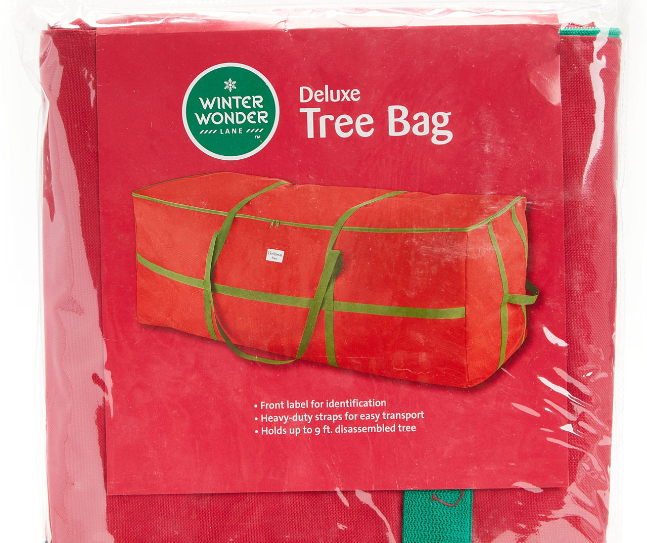 Winter Wonder Lane Red Deluxe Polyester Tree Bag | Big Lots