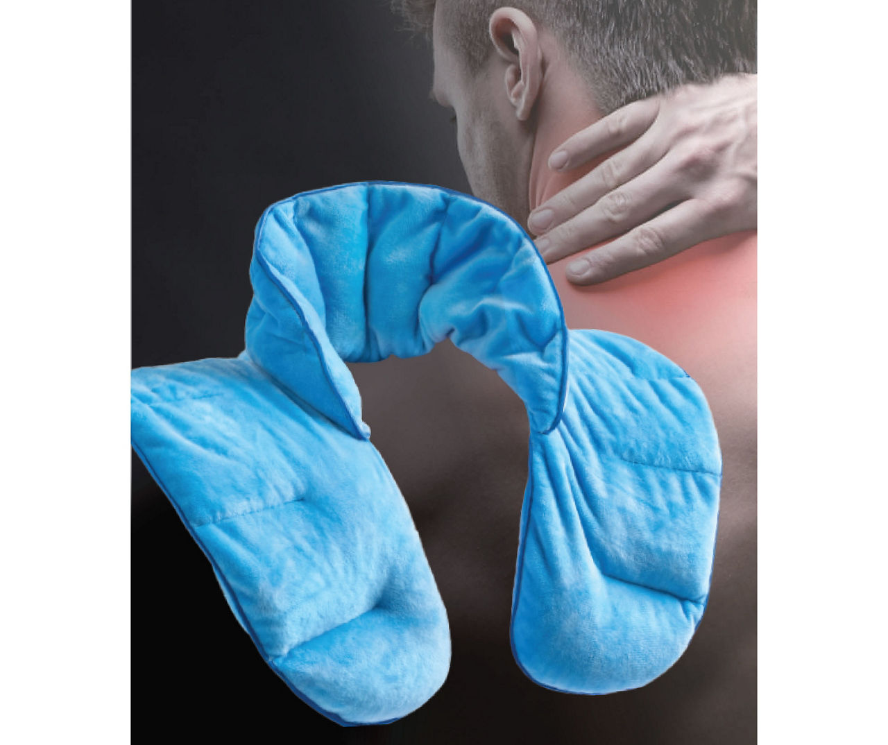 Samsonico Blue Weighted Neck Wrap | Big Lots