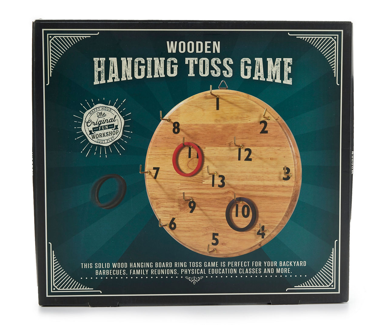 Samsonico Wooden Hanging Ring Toss Game | Big Lots
